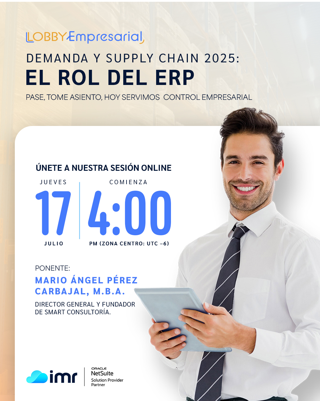 Demanda y supply chain 2025: El rol del ERP | IMR Software